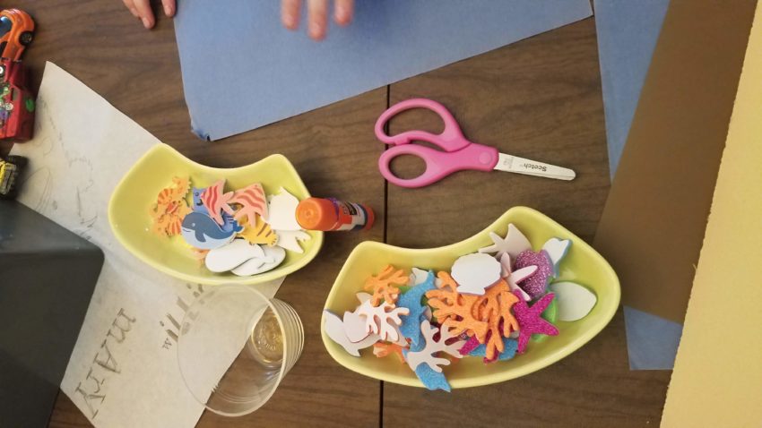 Practice Fine Motor Skills with this Super Simple Ocean Craft