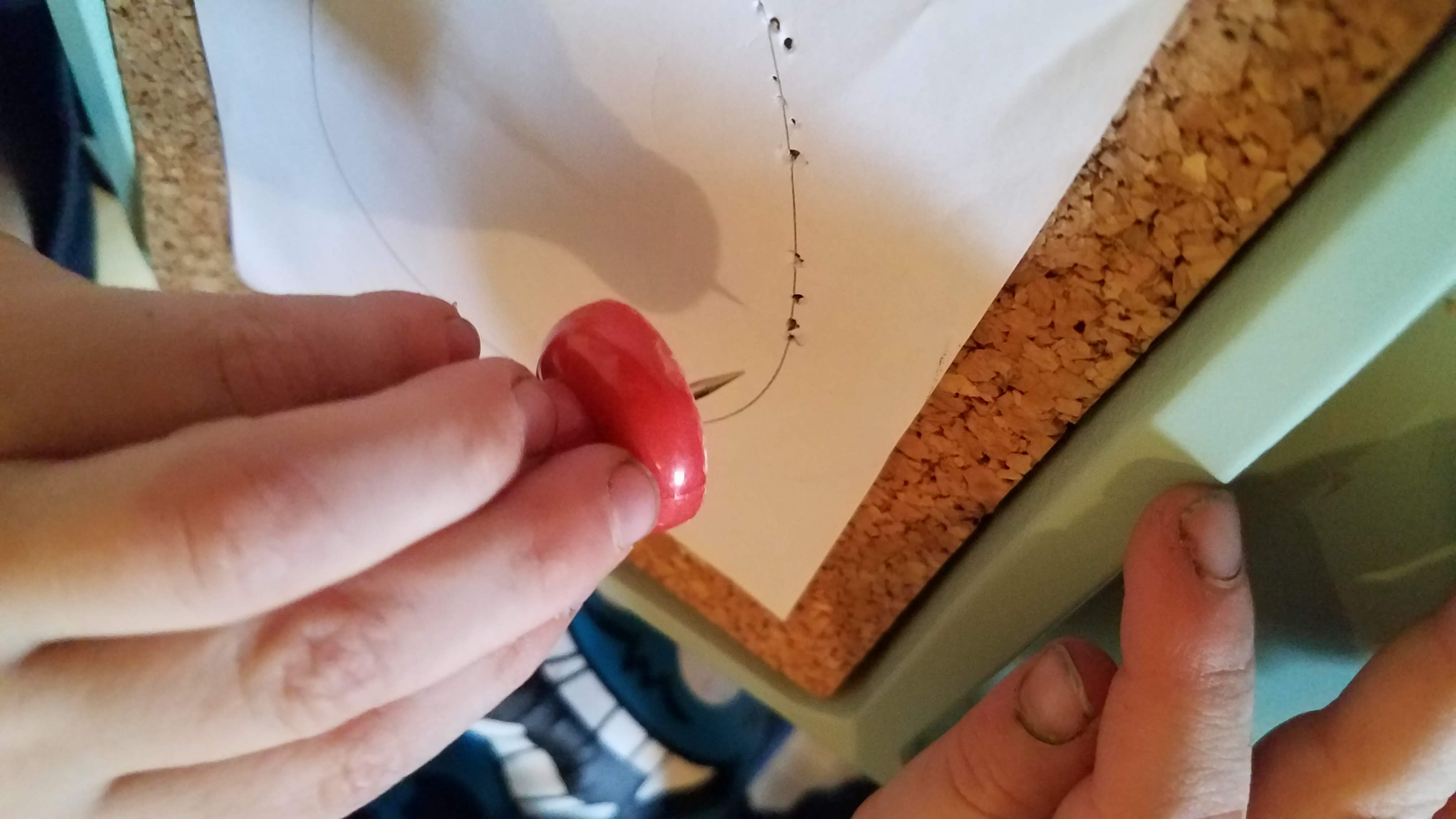 Pin Punch : An Easy and Engagin DIY Montessori Work