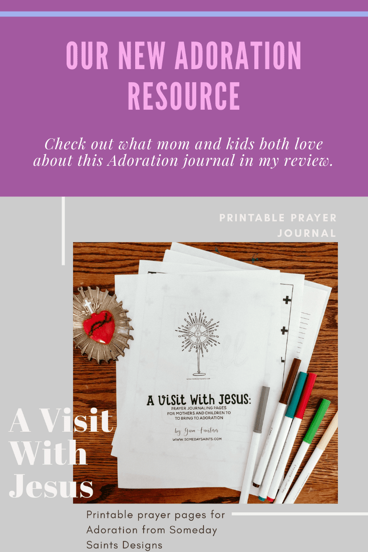 My Visit with Jesus: A Child's Adoration Journal : A Review