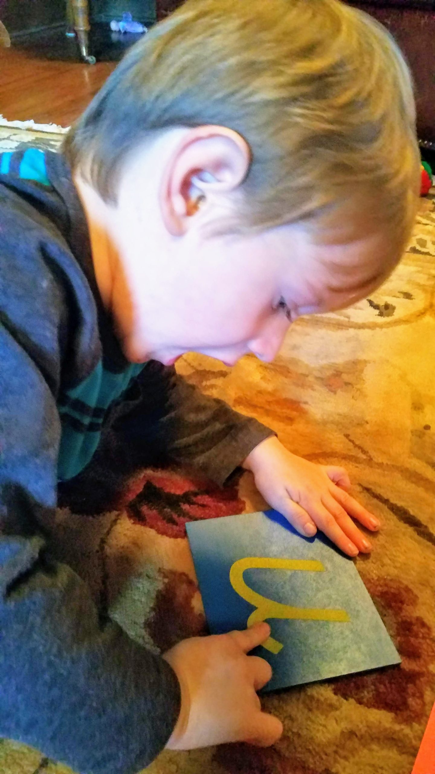 Montessori Language: Sandpaper Letters and How to Use Them
