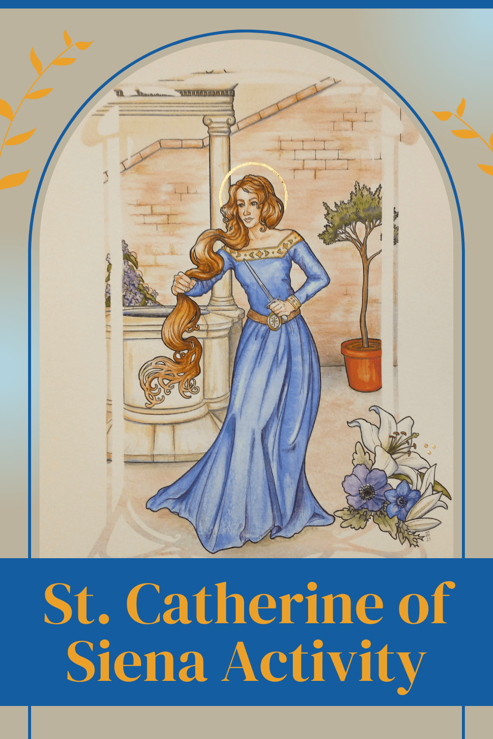 St. Catherine of Siena Activity for Kids : Elevator to Heaven
